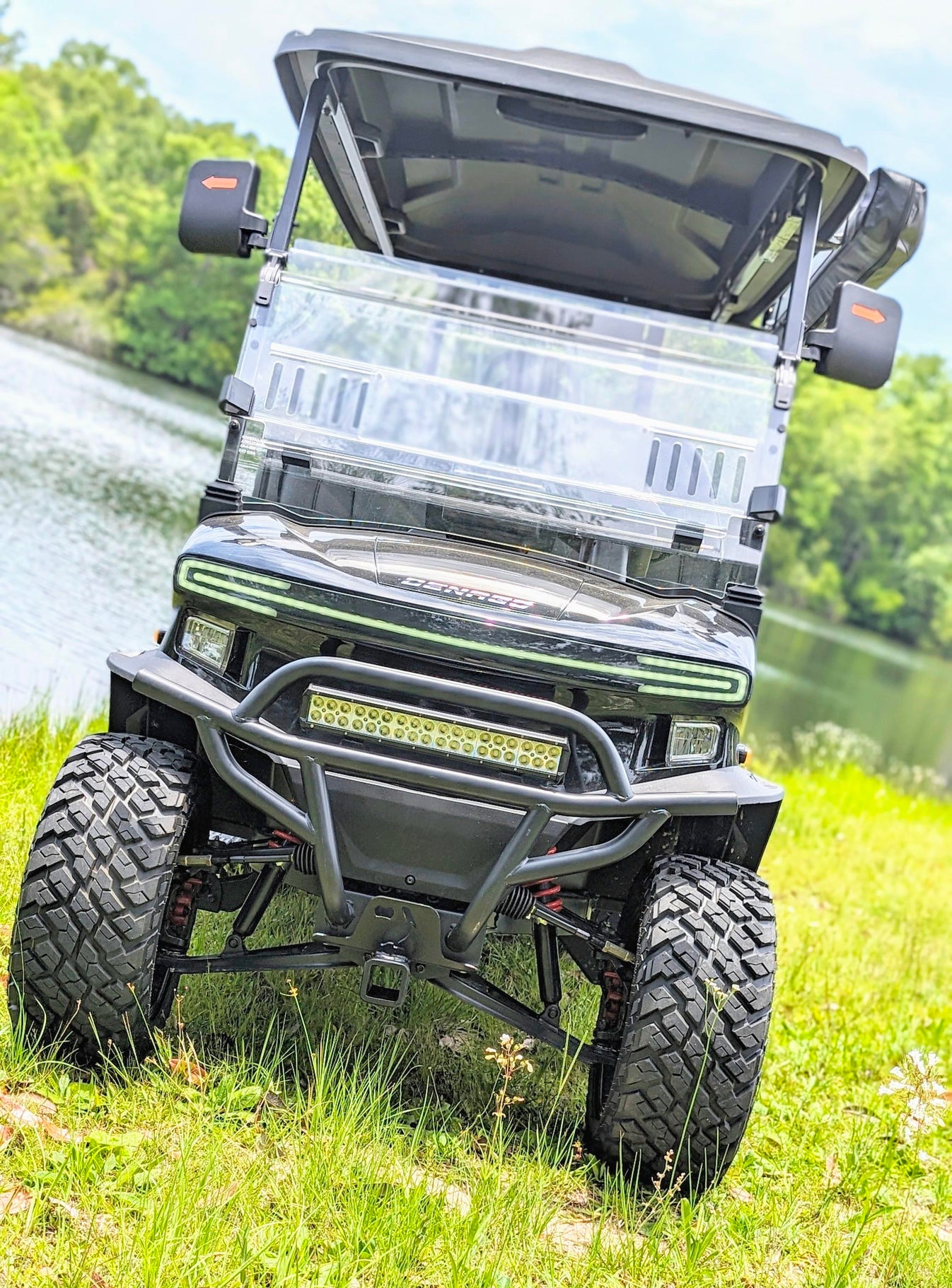 Denago Rover / Nomad Front Hitch Reciever – Ponderosa Customs